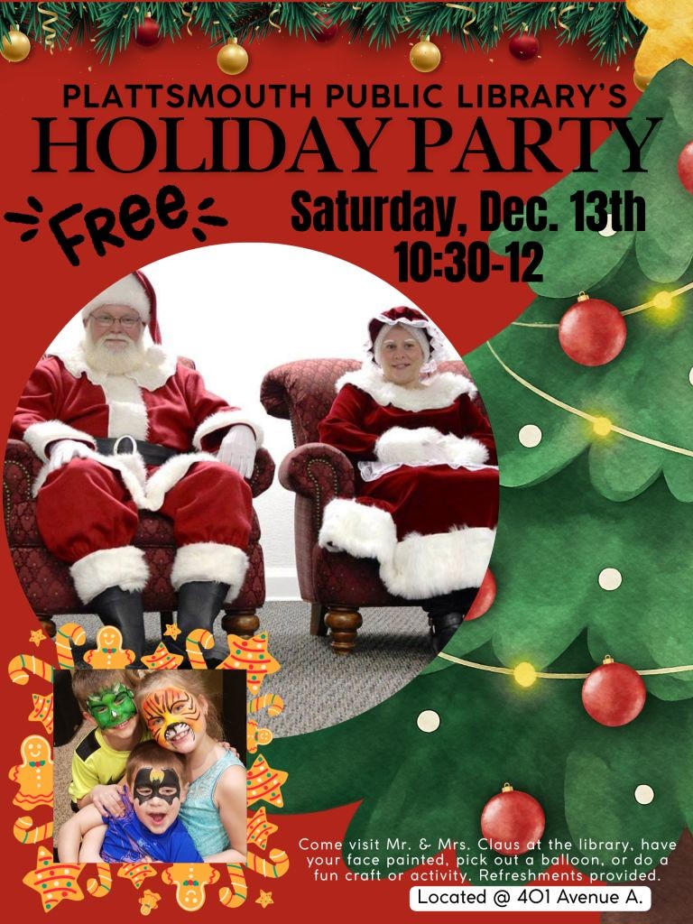 Plattsmouth Public Library Upcoming Events